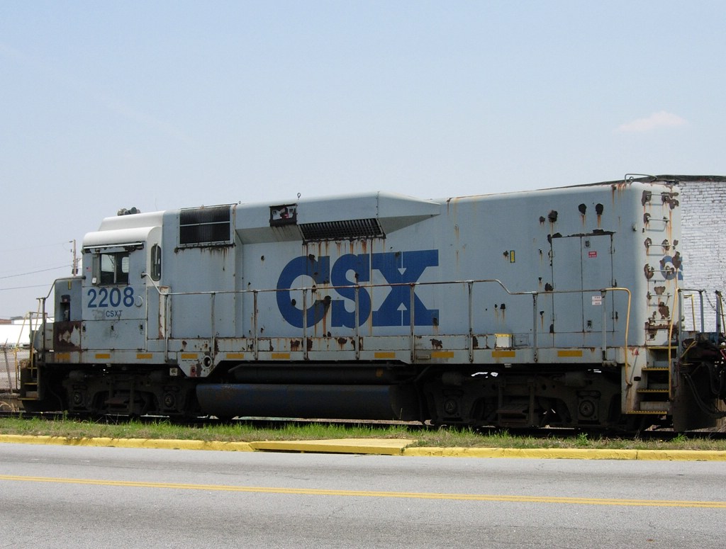 My first all-gray CSX paint scheme